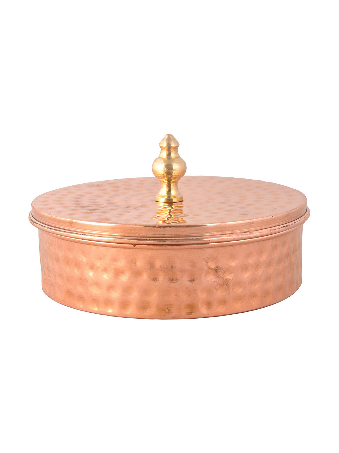 Buy Shivshakti Arts Brown Copper Spice Box - Container for Unisex ...