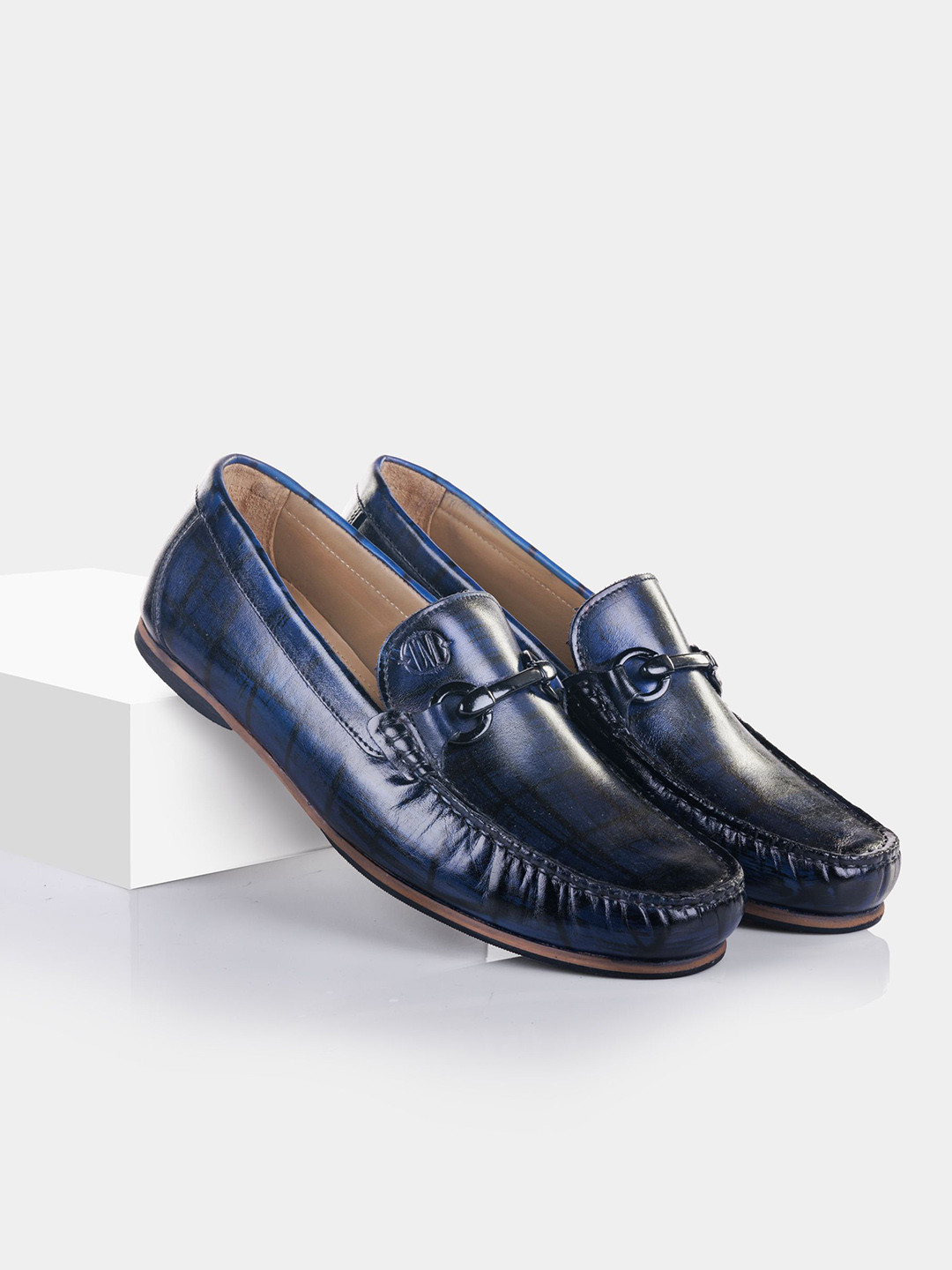 Buy LA MARCA Men Printed Leather Derbys - Casual Shoes for Men 31606965 ...