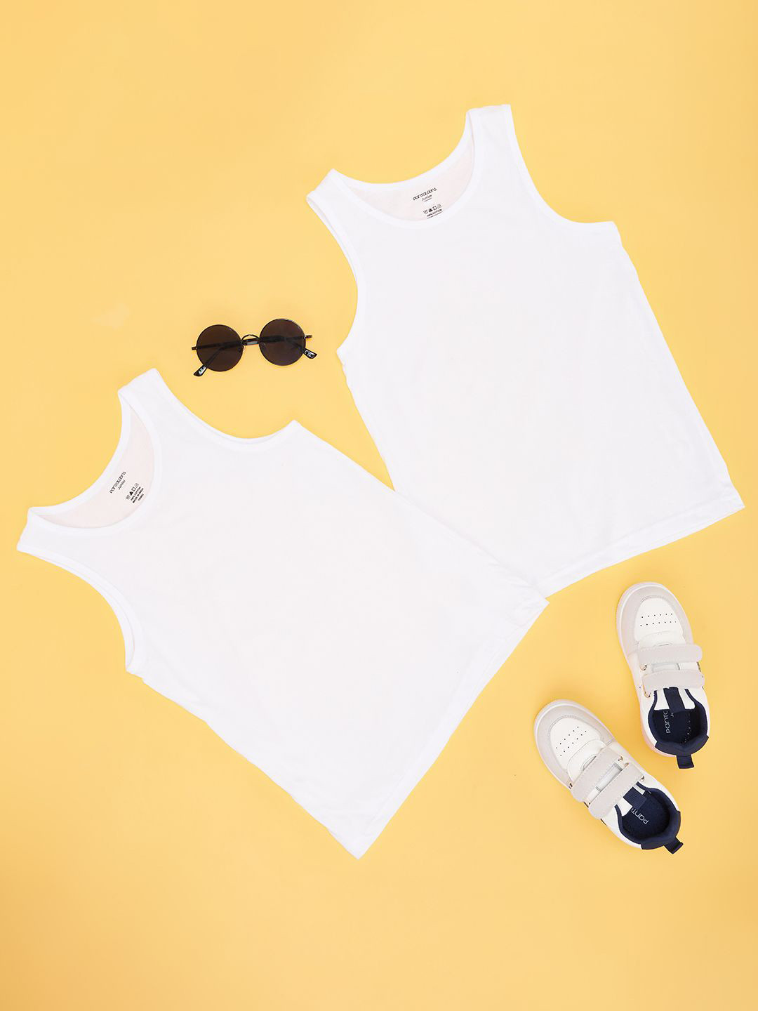 Buy Pantaloons Junior Boys Assorted Pure Cotton Basic Vest ...