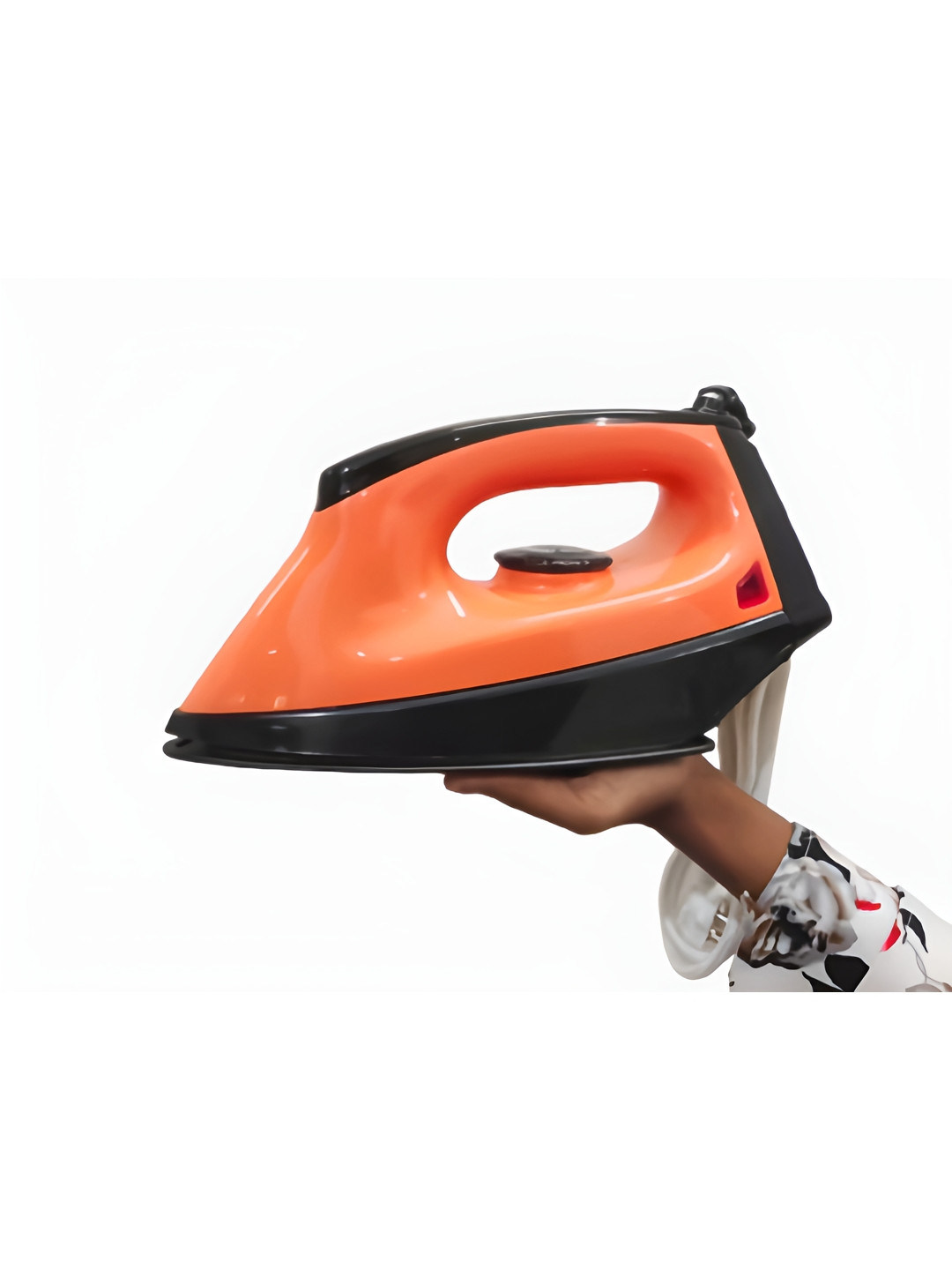 Buy MyChetan Orange & Black Genie Lightweight 750W Dry Iron - Irons for ...