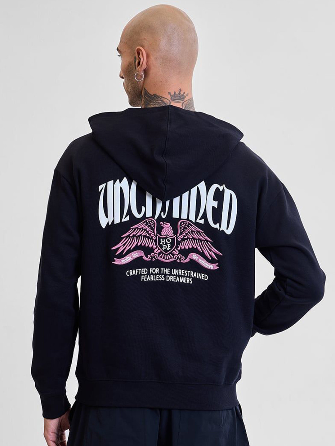 Buy Snitch Men Printed Hooded Pullover Sweatshirt - Sweatshirts for Men ...