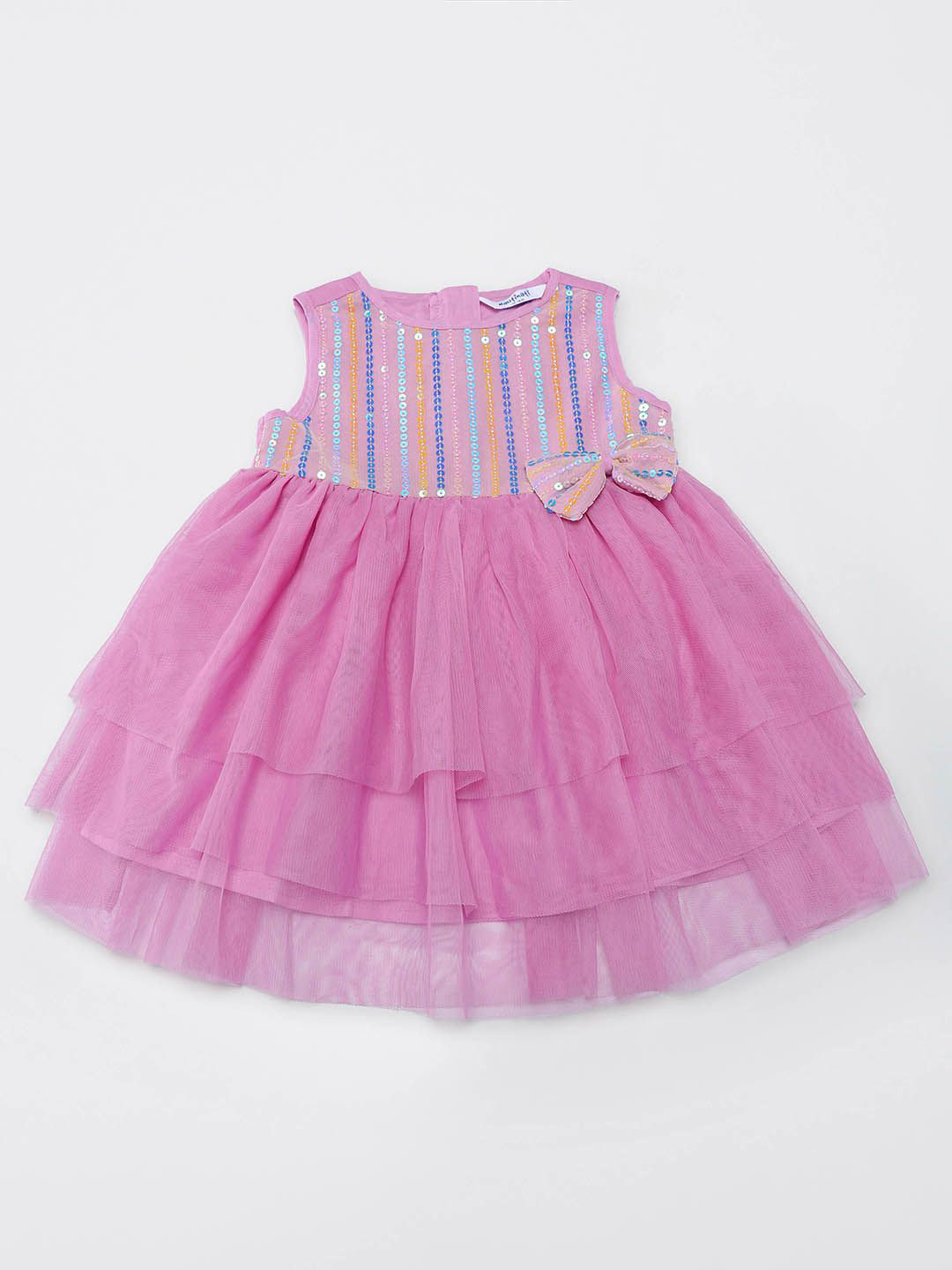 Buy Nauti Nati Girls Embellished Sleeveless Fit And Flare - Dresses for ...