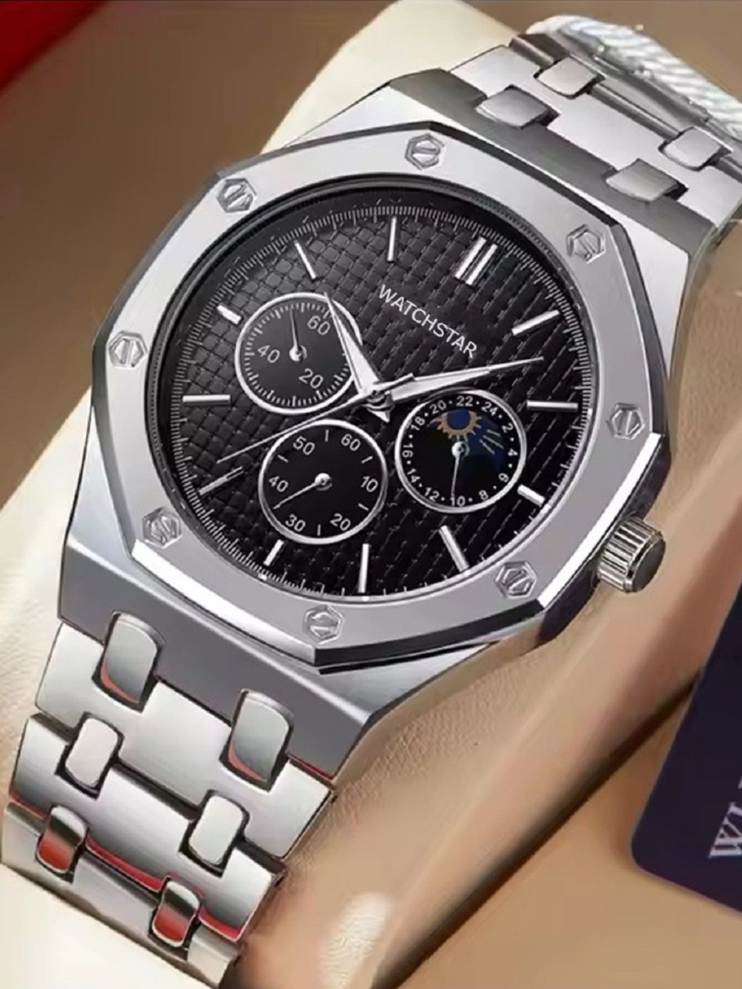 Buy WATCHSTAR Men Dial & Stainless Steel Straps Analogue Watch SST Alto ...