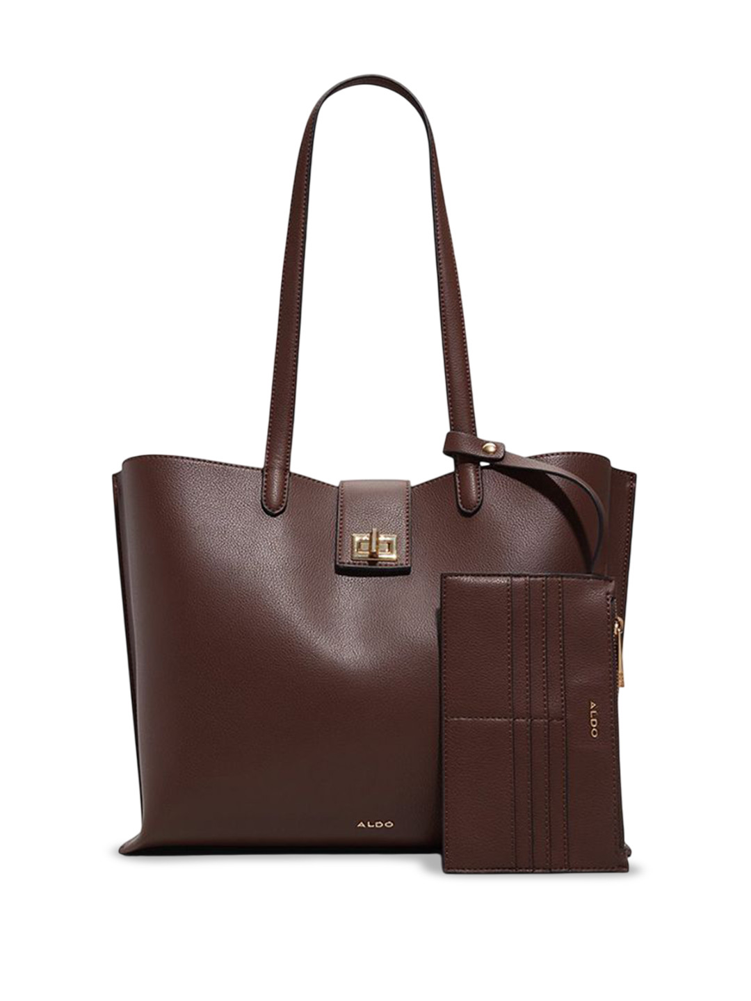 Buy ALDO Structured Tote Bag With Cut Work - Handbags for Women ...