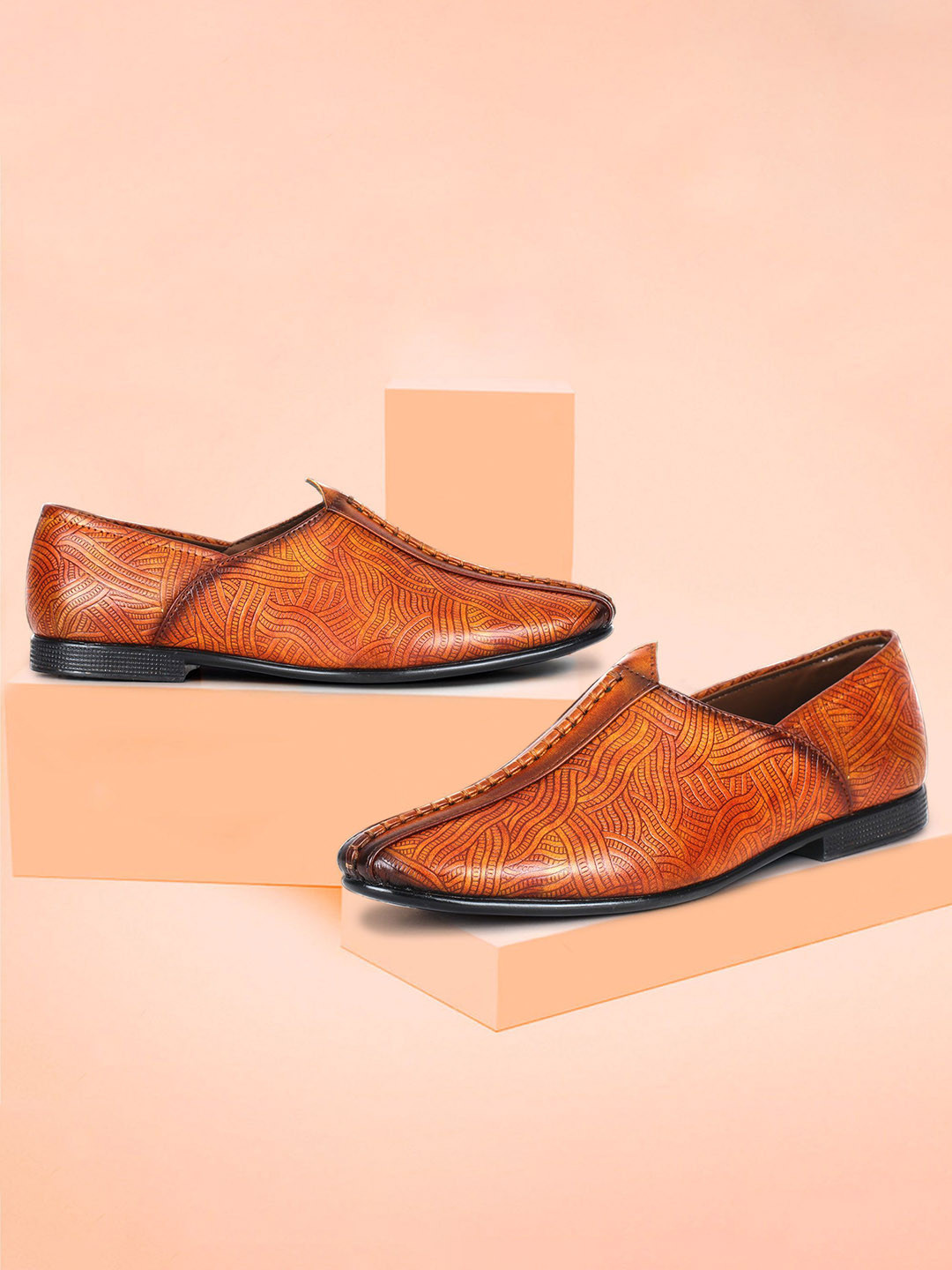 Buy OCIO Men Textured Slip On Lightweight Sneakers - Casual Shoes for ...