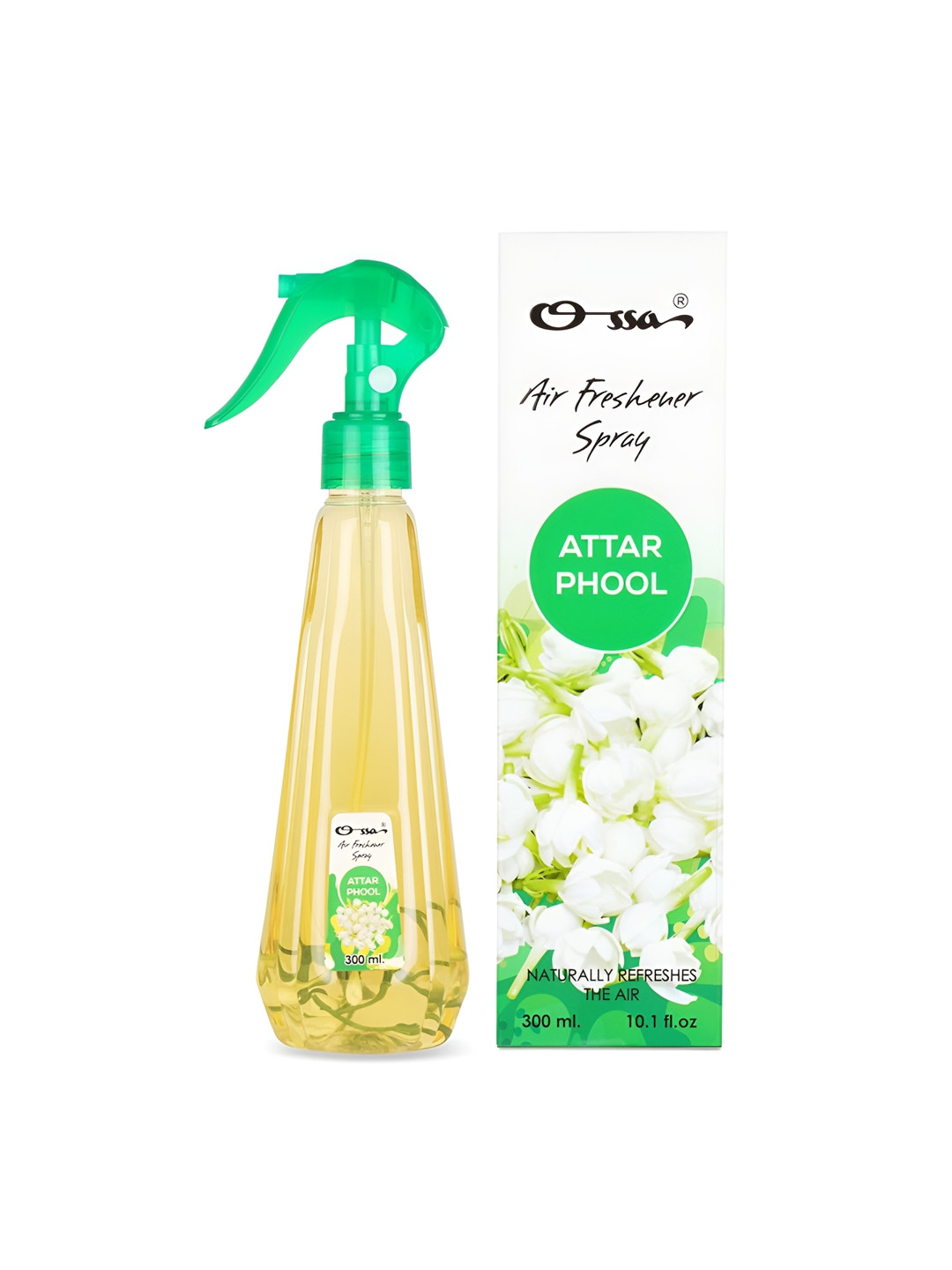 Buy Ossa Green Attar Phool Air Freshener Spray 300ml - Air Freshener ...