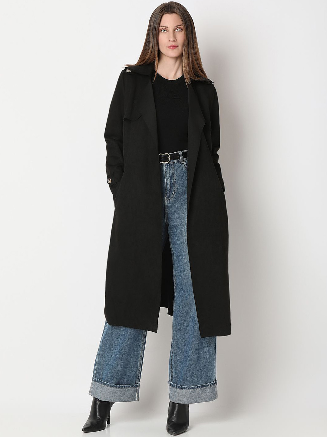 Buy Vero Moda Long Sleeved Coats - Coats for Women 31653450 | Myntra