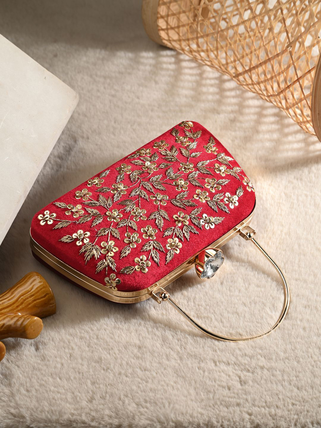 Buy Toobacraft Embellished Box Clutch - Clutches for Women 31649765 ...