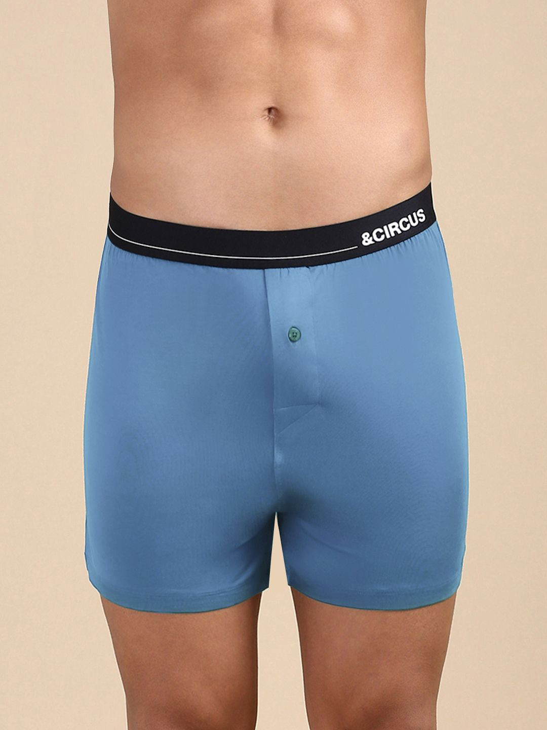 Buy &CIRCUS Men Solid Modal Boxer With Button Fly - Boxers for Men ...