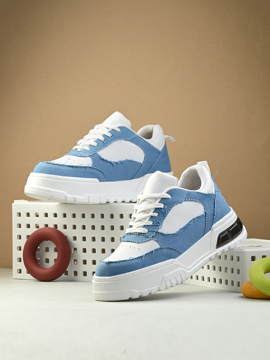 Buy Knoos Women Colourblocked Sneakers - Casual Shoes for Women ...