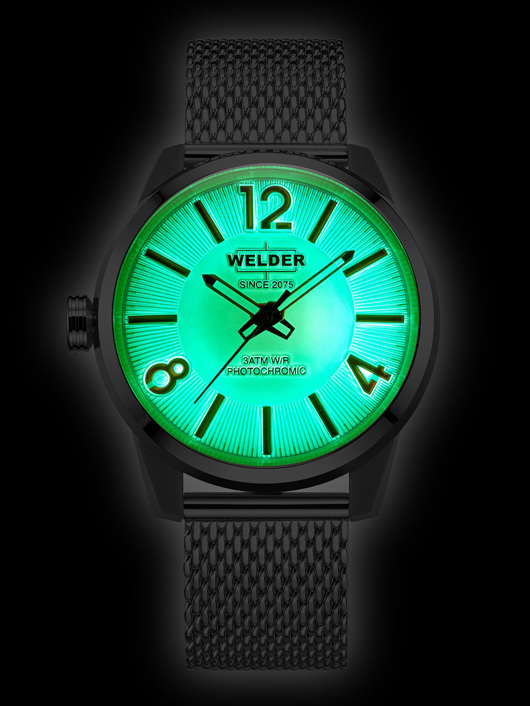 Buy WELDER Men Spark Brass Dial & Straps Analogue Watch WWRL2015 ...