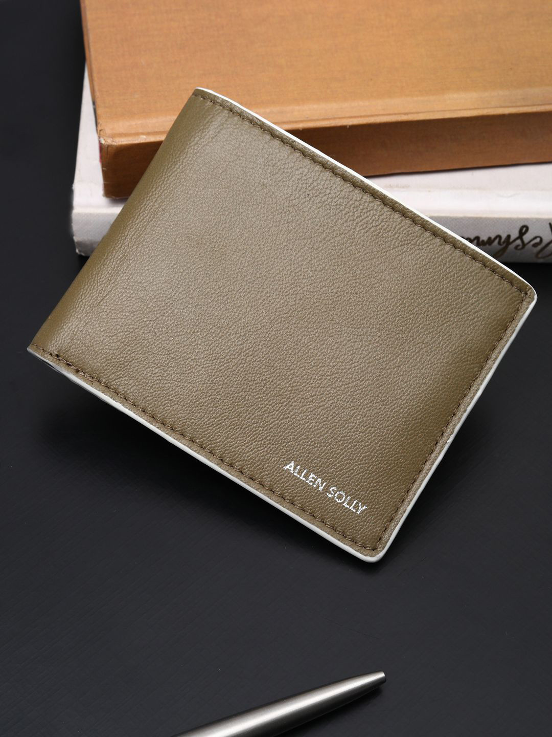 Buy Allen Solly Men Leather Two Fold Wallet - Wallets for Men 31664886 ...