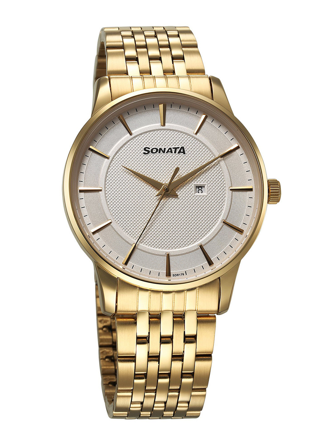 Buy Sonata Men Dial & Bracelet Style Straps Quartz Analog Watch ...