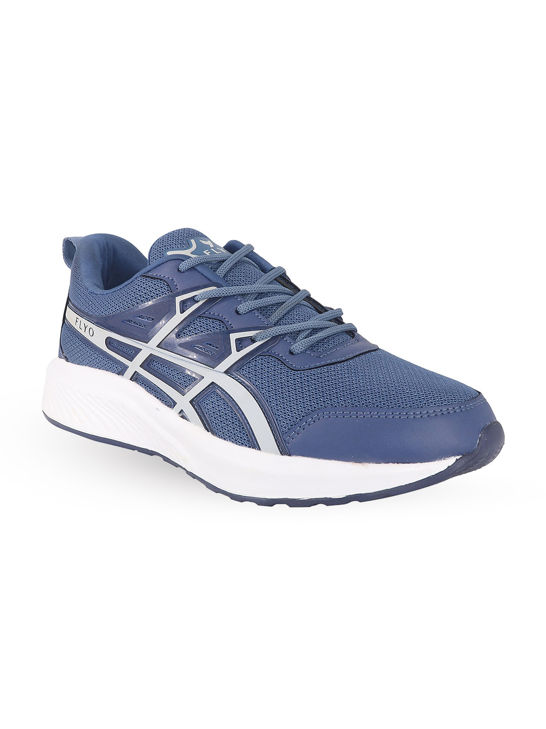 Buy FLYO Men Synthetic Walking Non Marking Lace Ups Sports Shoes ...