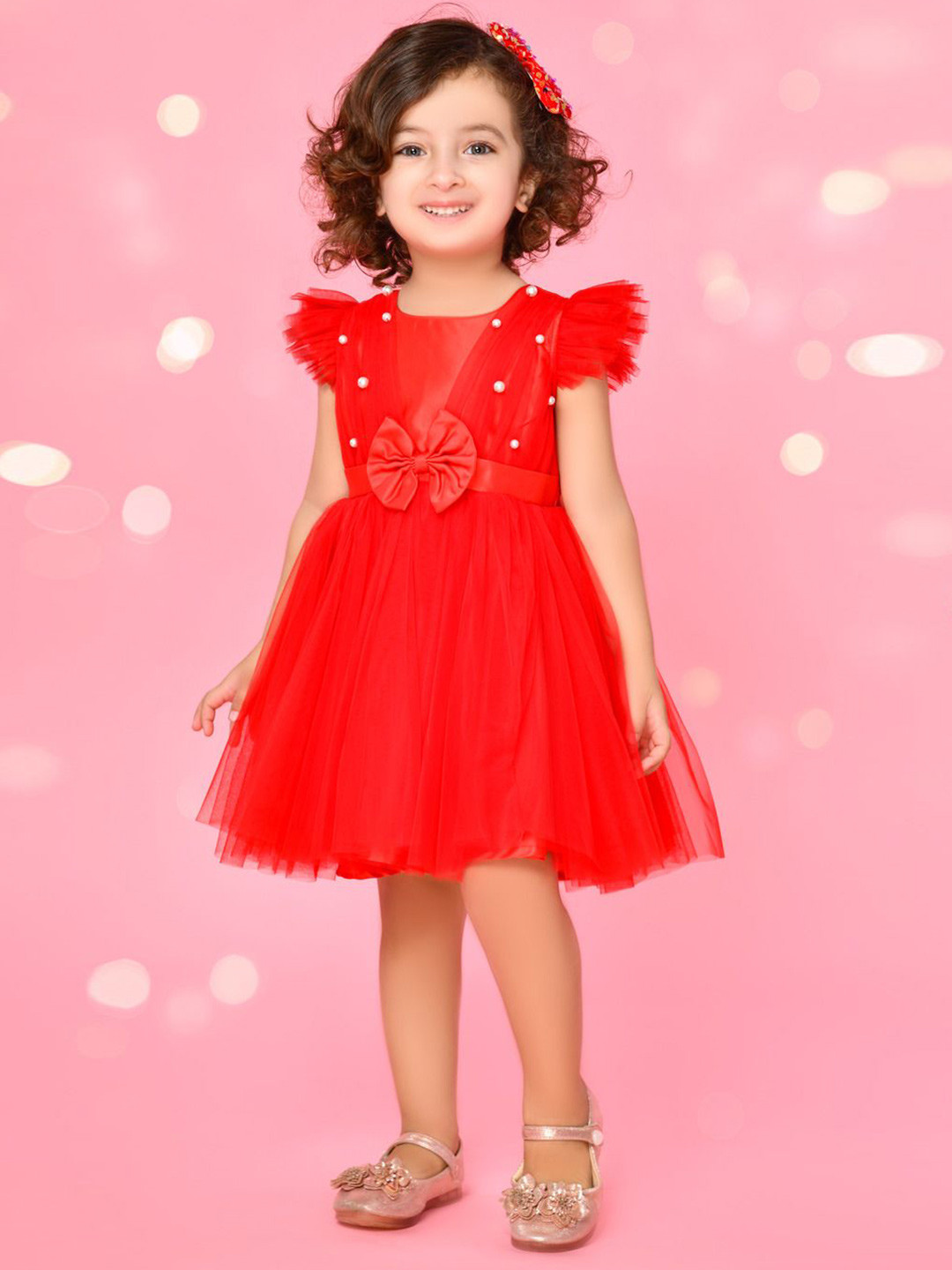 Buy SAKA DESIGNS Net Fit & Flare Dress - Dresses for Girls 31703220 ...