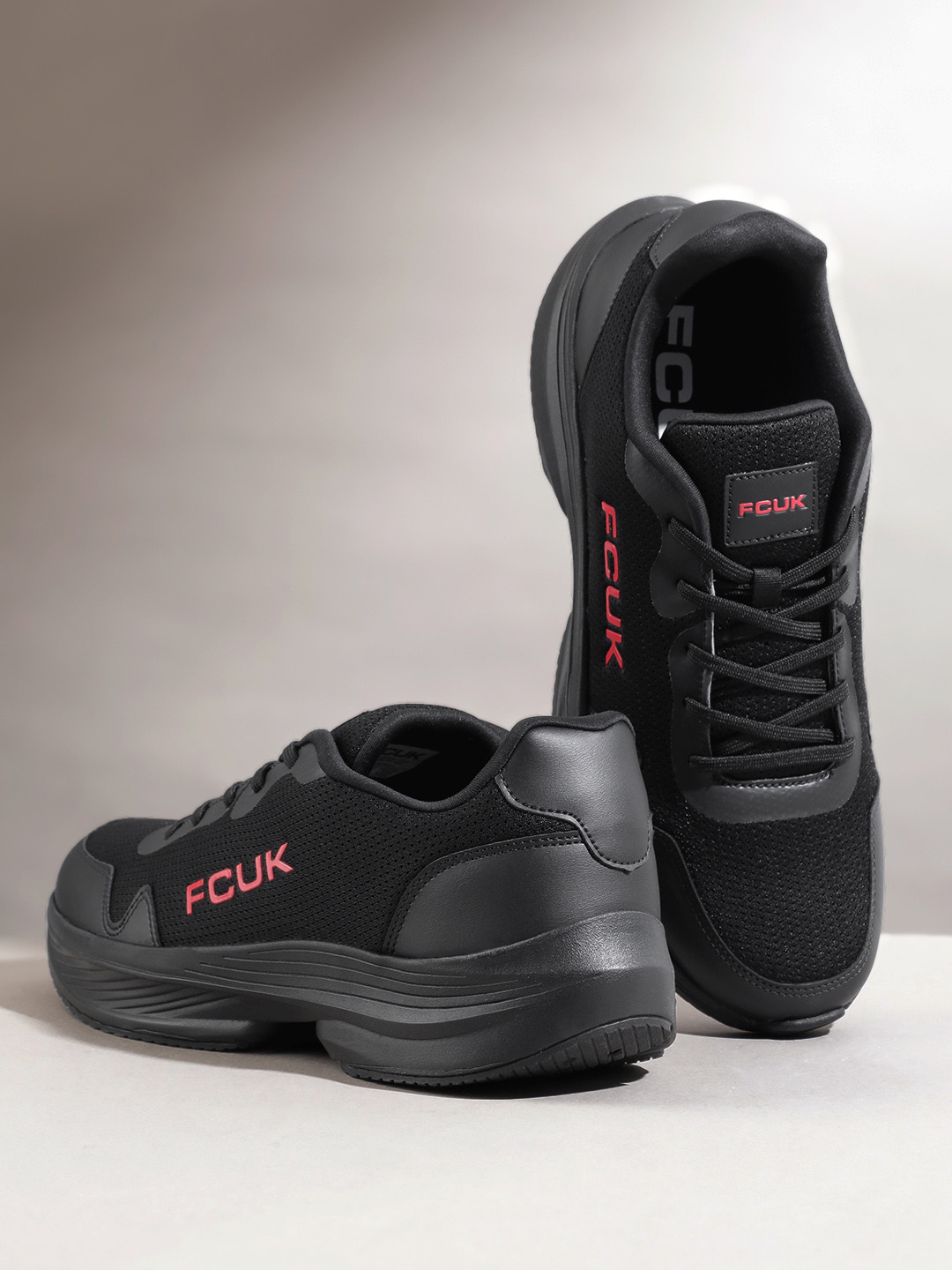 Buy FCUK Men Solid Sneakers - Casual Shoes for Men 30447526 | Myntra