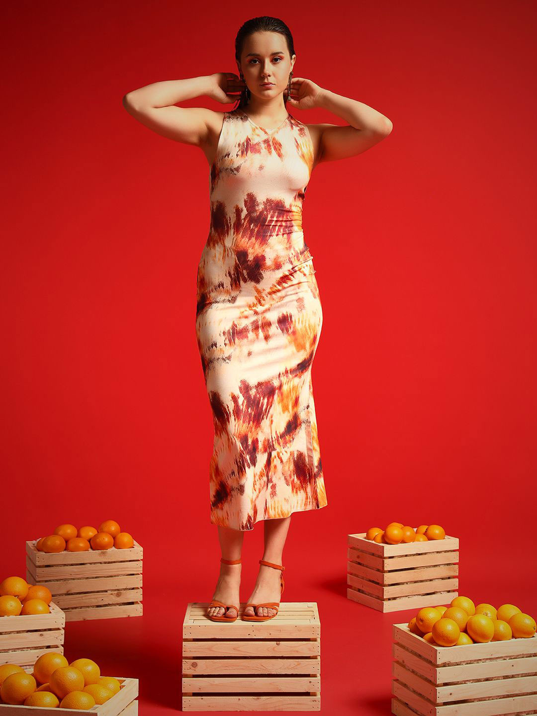 Buy TANDUL Floral Print Maxi Dress - Dresses for Women 31734990 | Myntra