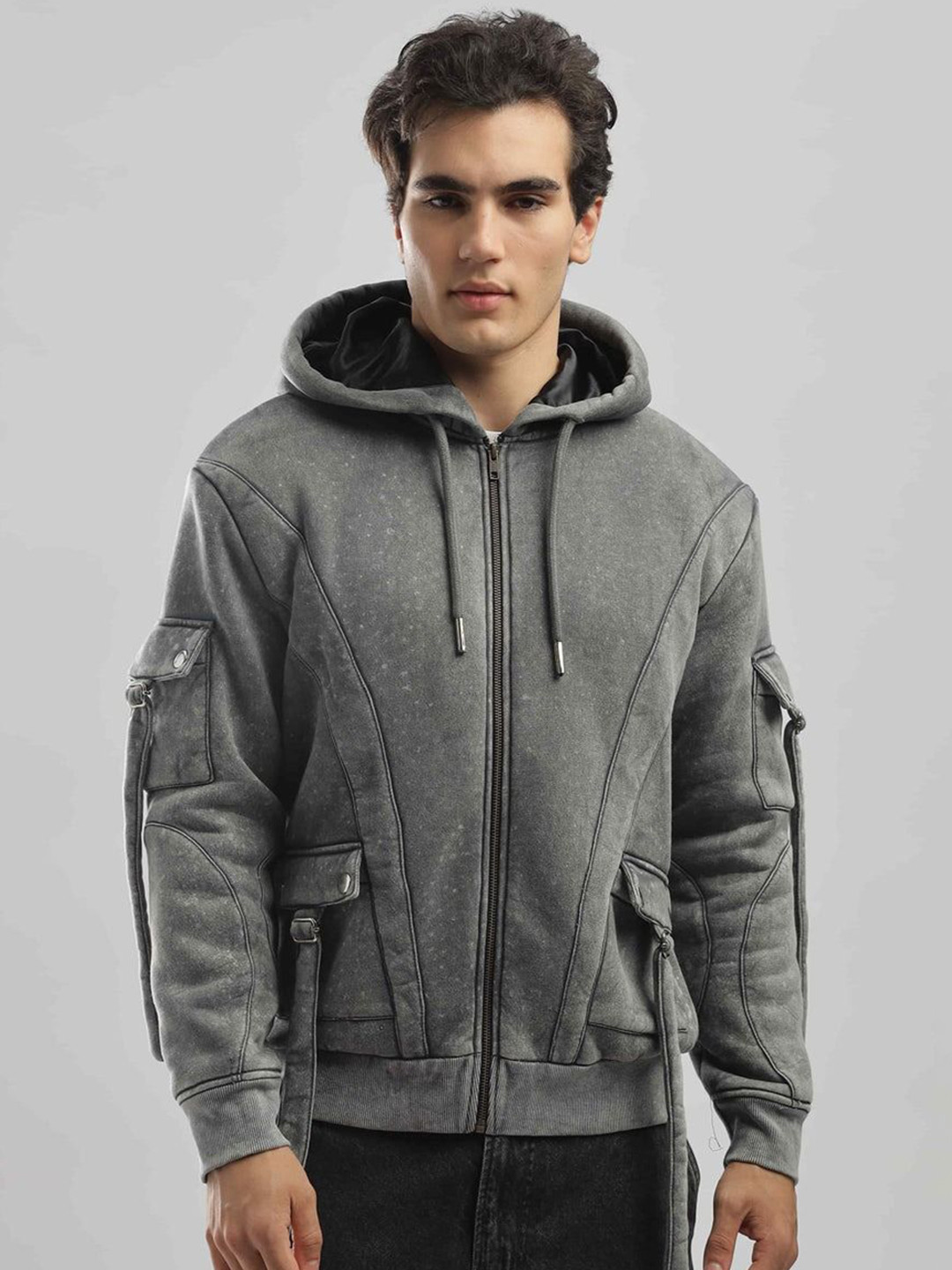 Buy Overlays Men Brand Logo Quilted Jacket - Jackets for Men 31733730 ...