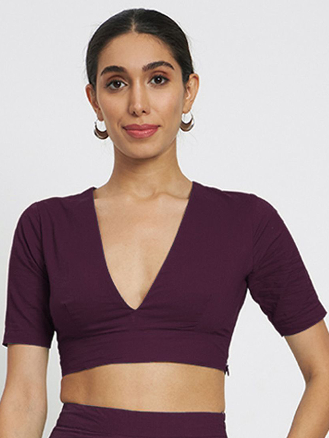 Buy Thevasa V Neck Saree Blouse - Saree Blouse for Women 31757660 | Myntra