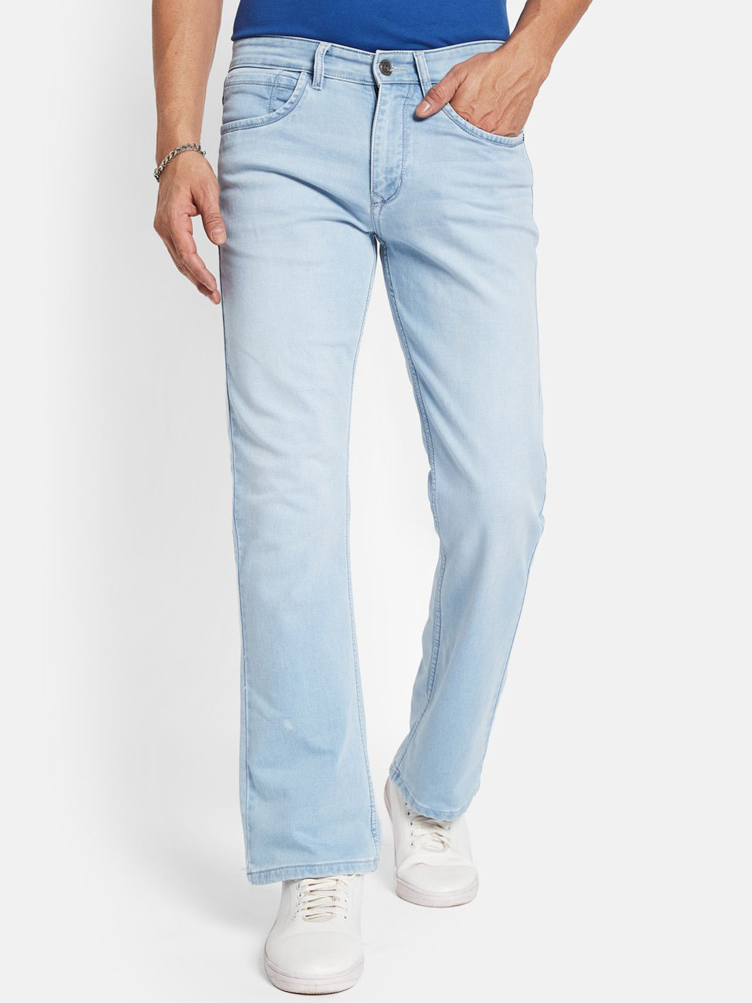 Buy Octave Men Bootcut Heavy Fade Stretchable Jeans - Jeans for Men ...