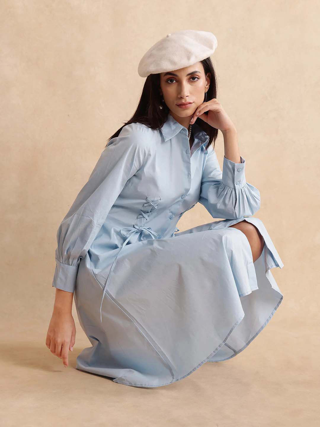 Buy RAREISM Formal Fit & Flare Midi Dress - Dresses for Women 31764622 ...