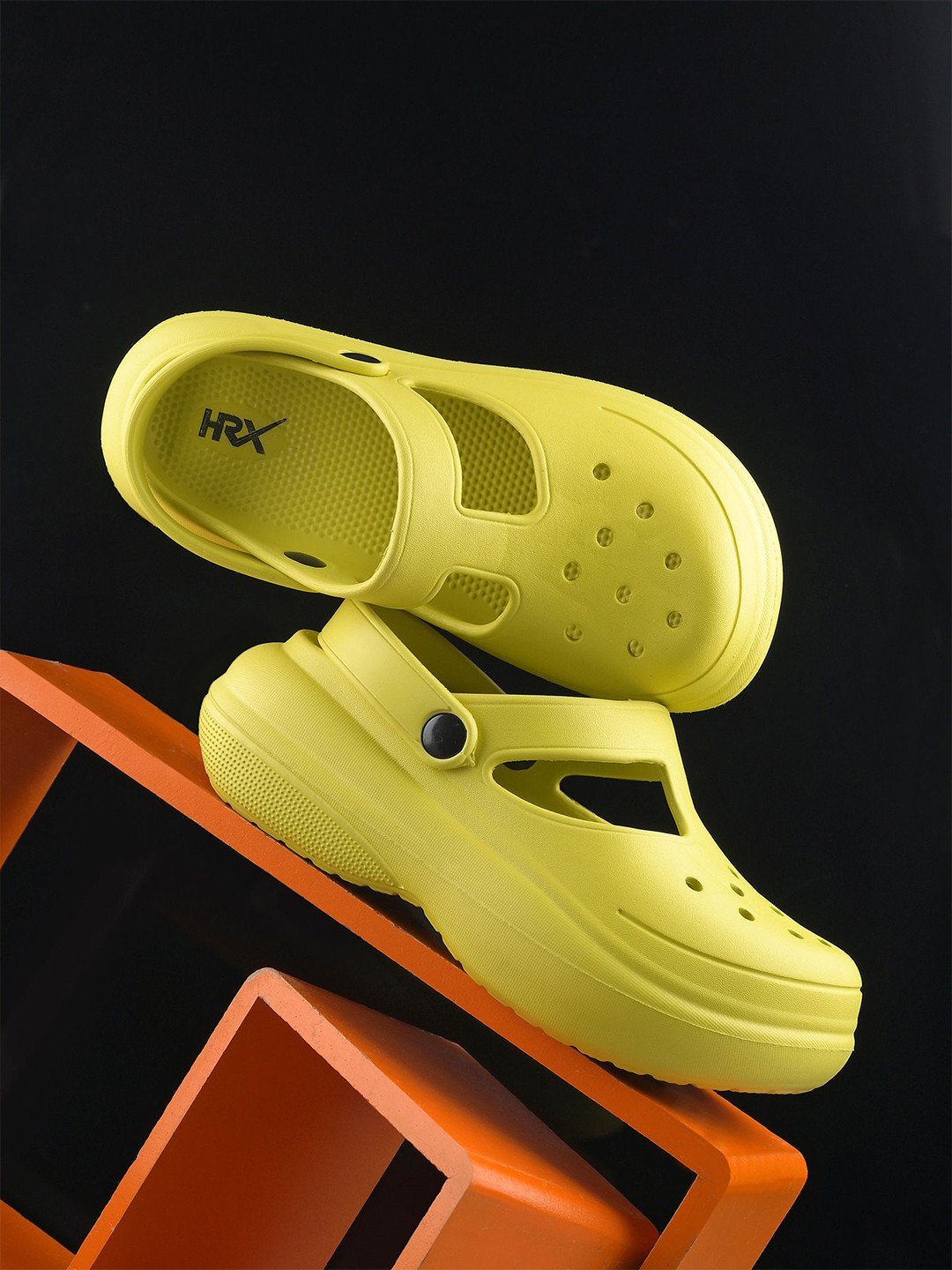 Buy HRX By Hrithik Roshan Women Rubber Clogs - Flip Flops for Women ...