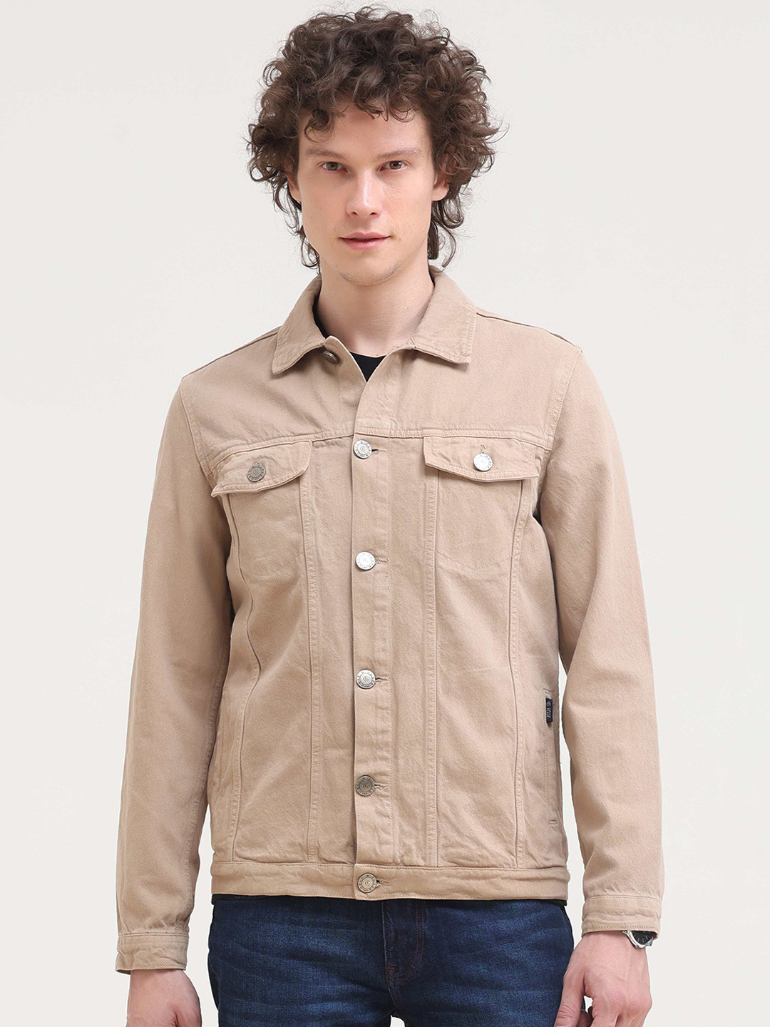 Buy Grit And Flair Men Cotton Tailored Jacket - Jackets for Men ...