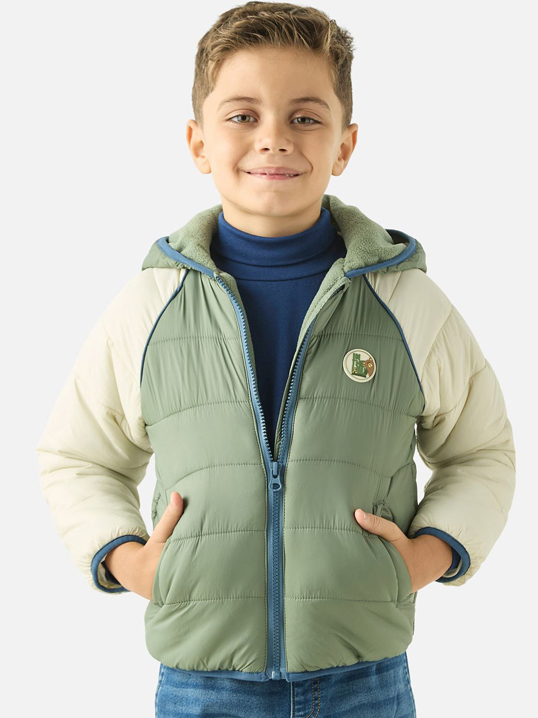 Buy Juniors By Babyshop Boys Nylon Puffer Jacket - Jackets for Boys ...