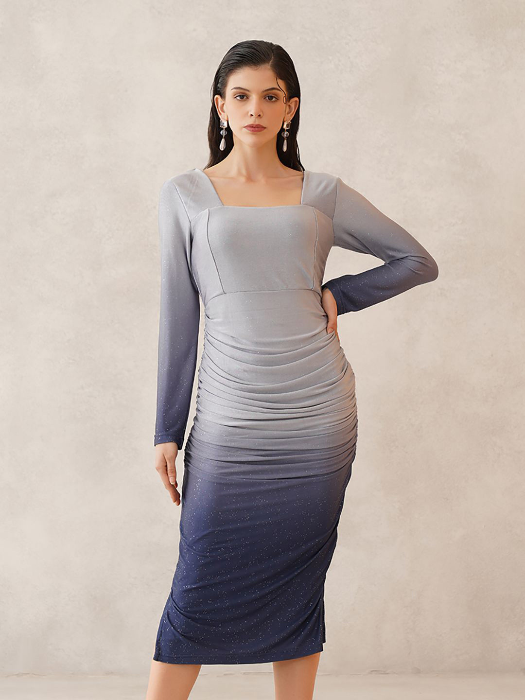 Buy Beatnik Bodycon Midi Dress - Dresses for Women 31794528 | Myntra