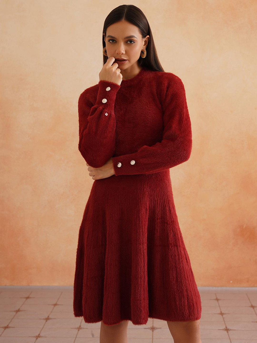 Buy Beatnik A Line Midi Dress - Dresses for Women 31794509 | Myntra