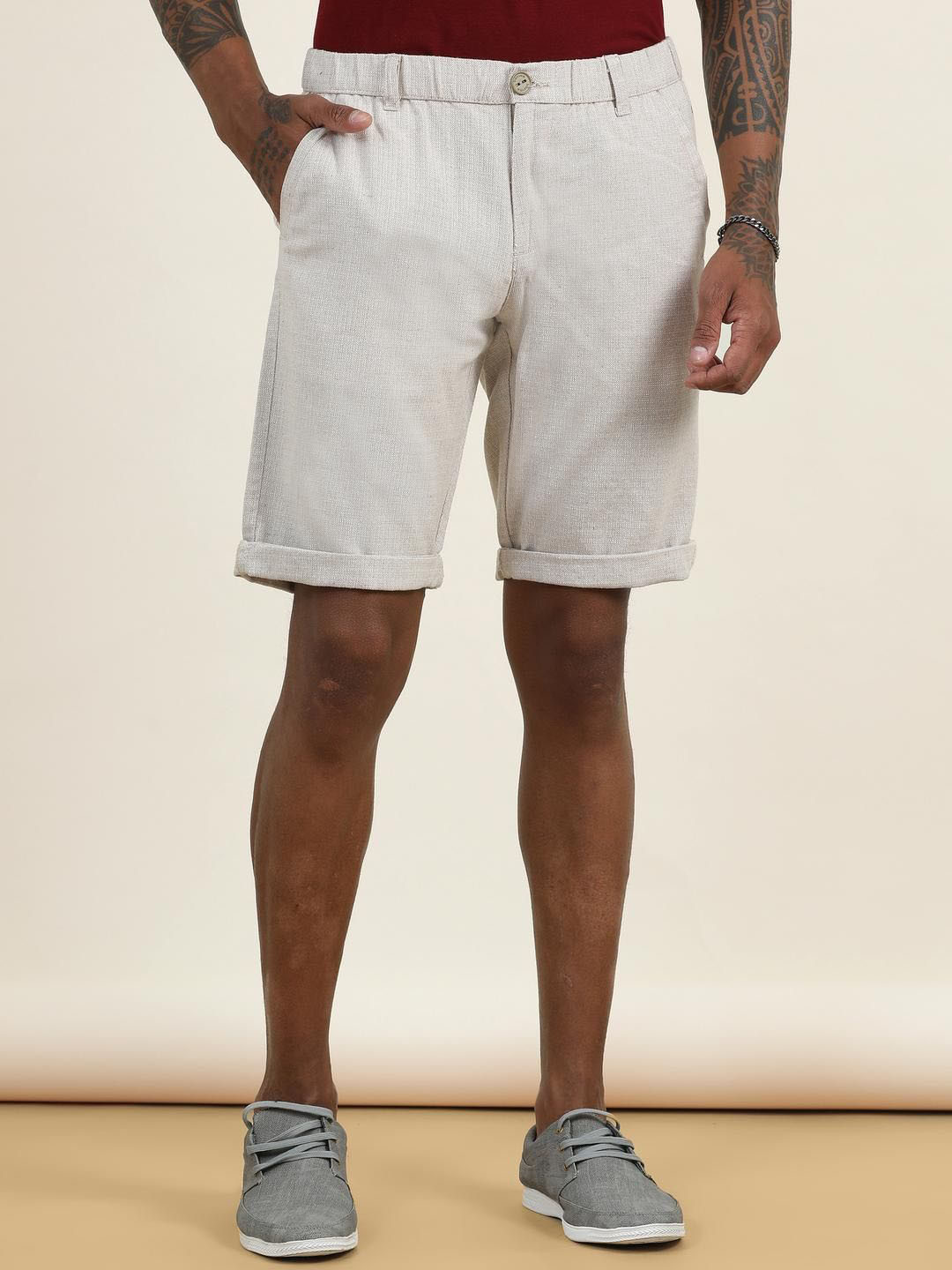 Buy Beevee Men High Rise Shorts - Shorts for Men 31809225 | Myntra