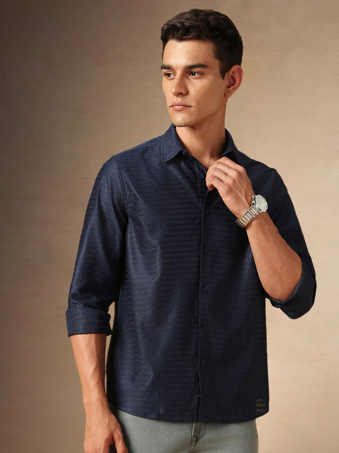 Buy Dennis Lingo Men Opaque Casual Shirt - Shirts for Men 31476560 | Myntra