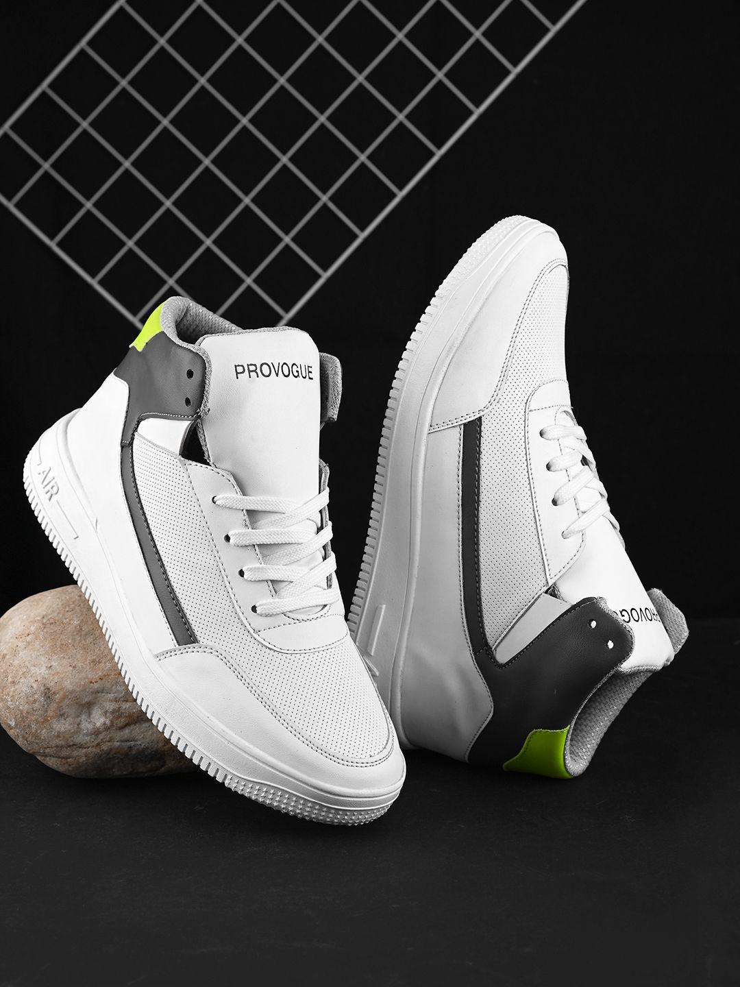 Buy Provogue Men Lace Ups Round Toe Sneakers - Casual Shoes for Men ...
