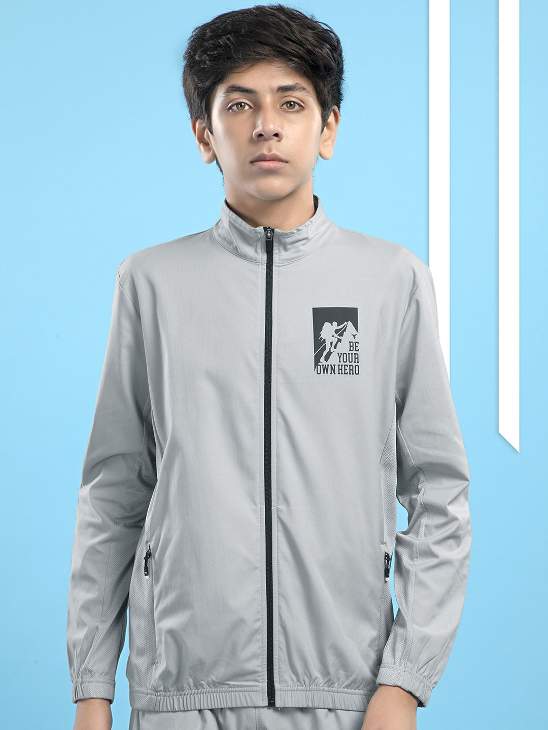 Buy Technosport Boys Solid Polyester Lightweight Jacket - Jackets for ...