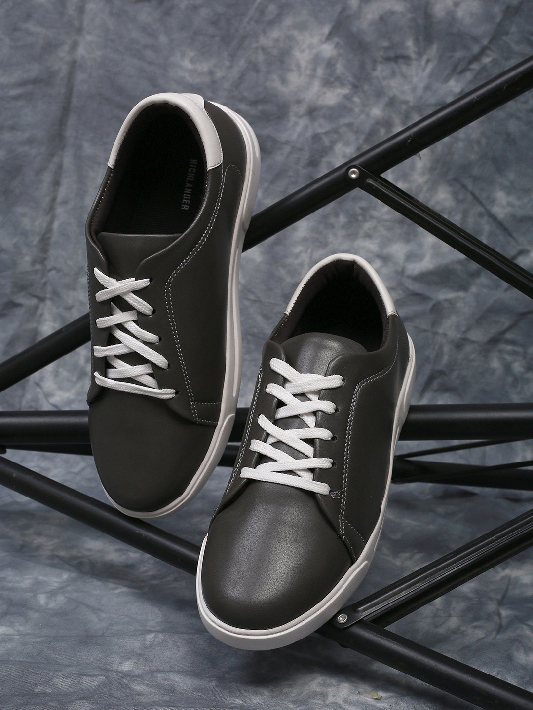 Buy HIGHLANDER Men Colourblocked Lace Up Sneakers - Casual Shoes for ...