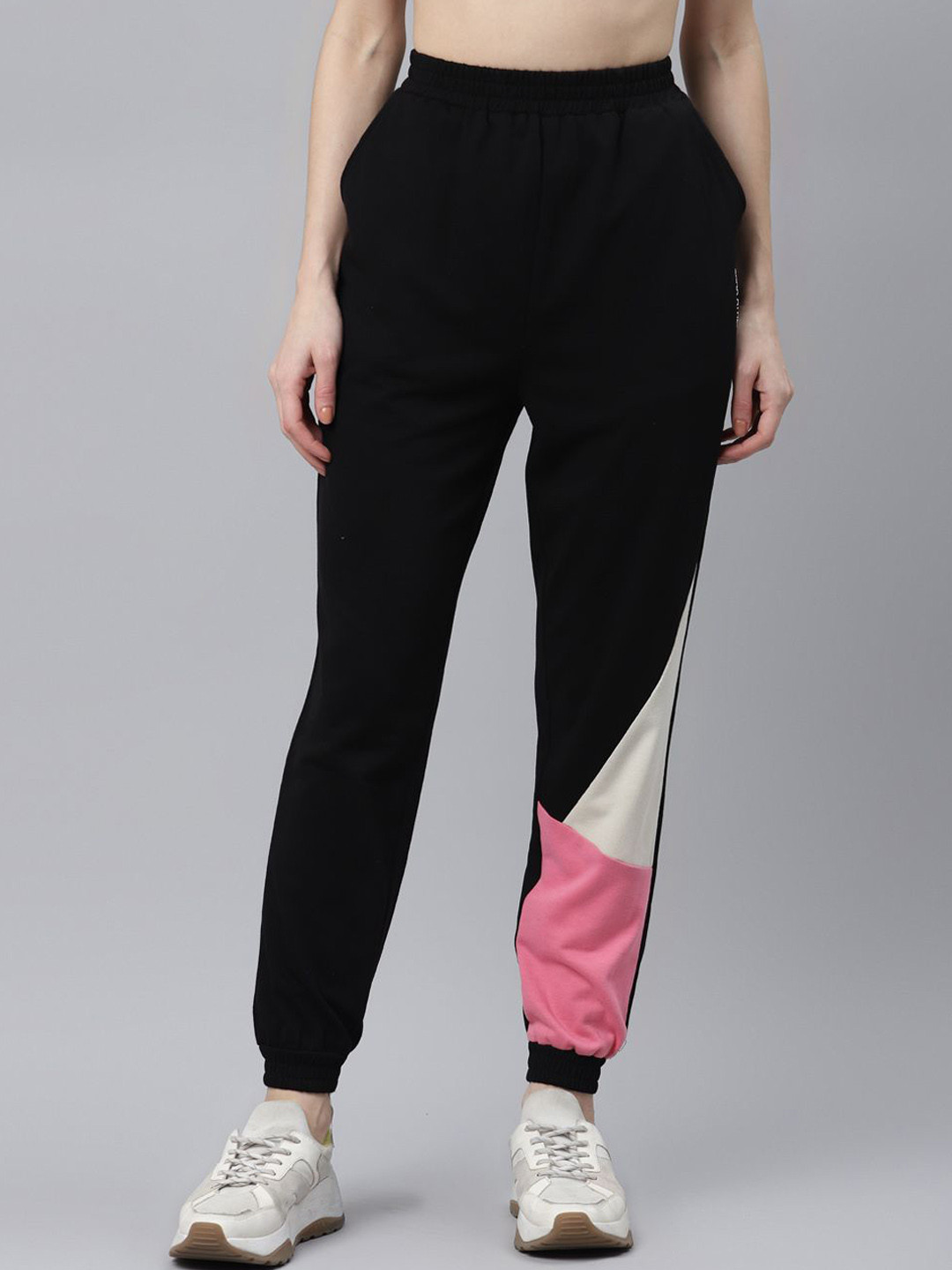 Buy Laabha Women Printed High Rise Joggers - Track Pants for Women ...