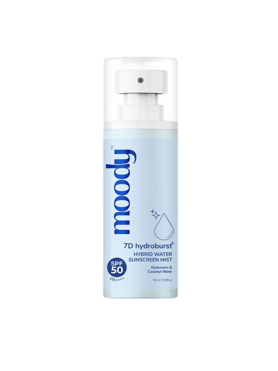 Buy MOODY 7D Hydroburst Hybrid Water Sunscreen Mist SPF50 With ...