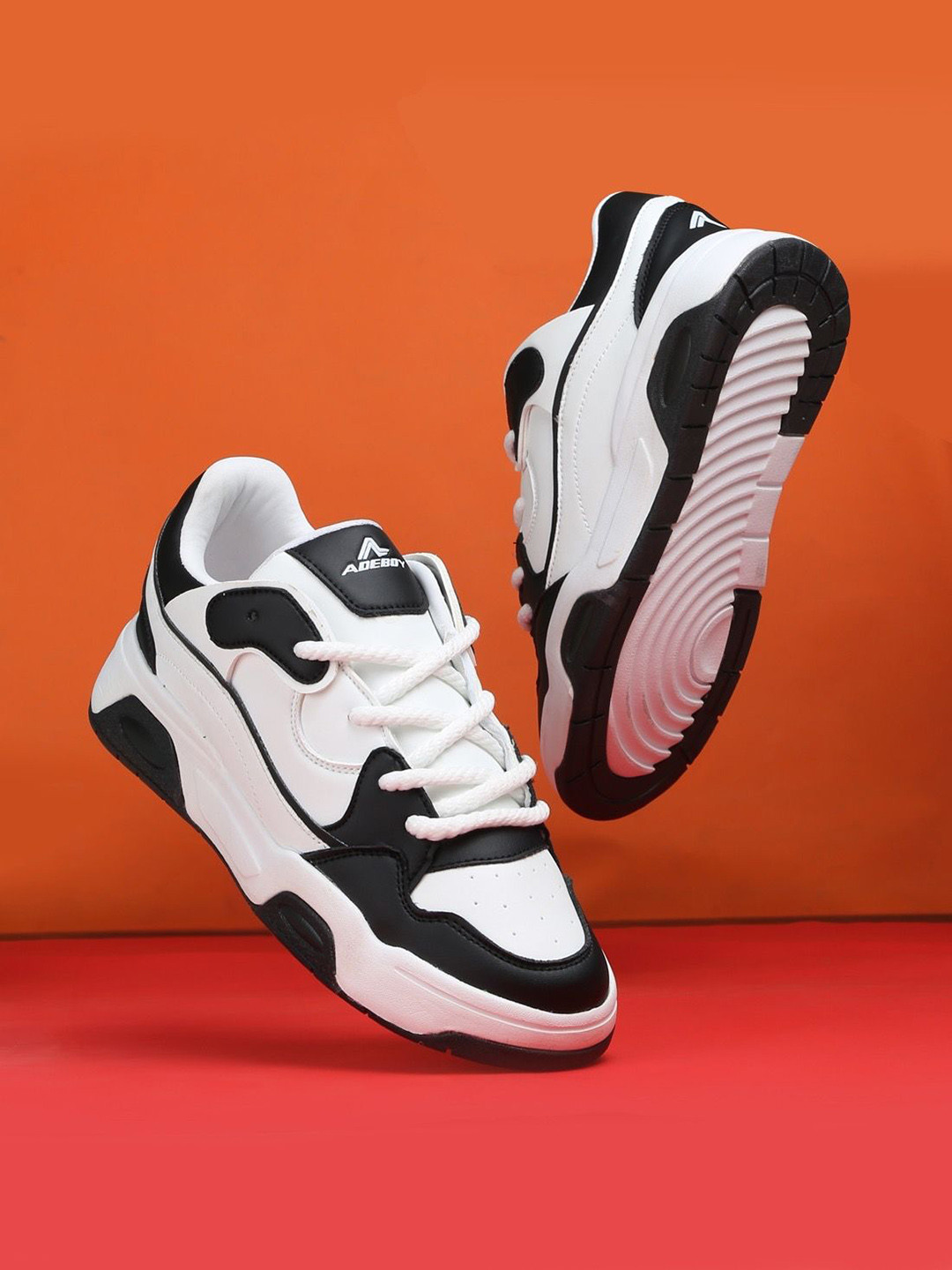 Buy Adeboy Men PU Basics Sneakers - Casual Shoes for Men 31576932 | Myntra