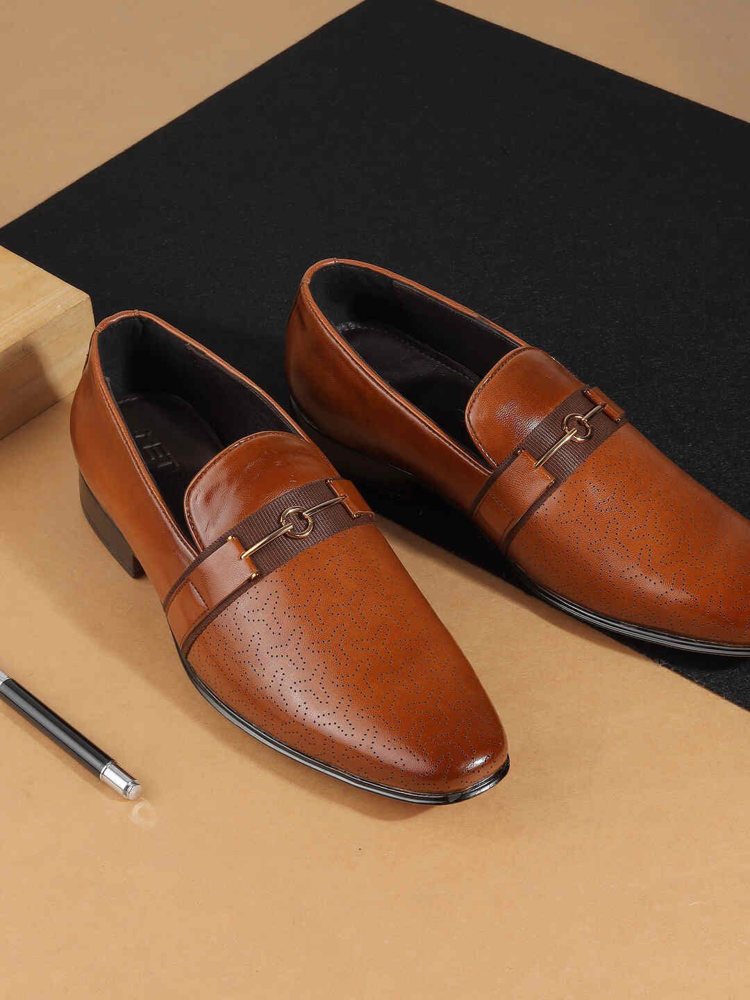 Buy Metro Men Round Toe Formal Loafers - Formal Shoes for Men 31583272 ...