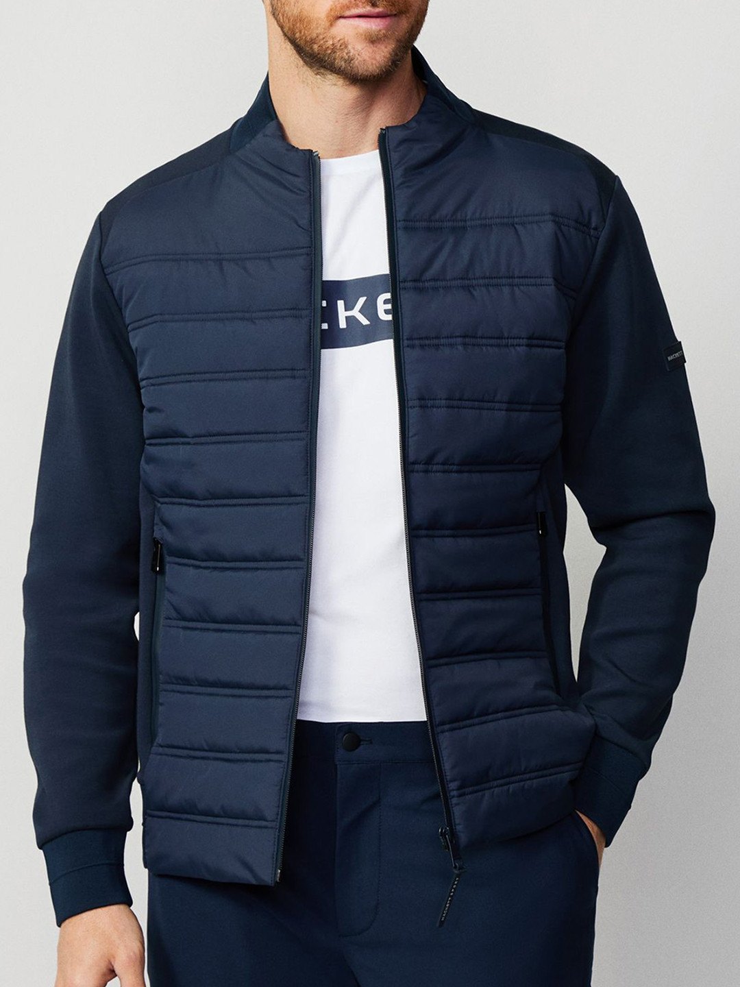 Buy HACKETT LONDON Men Solid Padded Jacket - Jackets for Men 31178657 ...