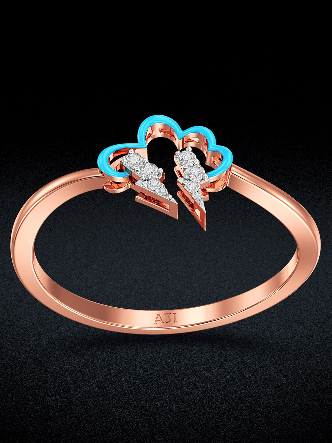 Buy Joyalukkas 18KT Diamond Finger Ring - Ring Diamond for Women ...