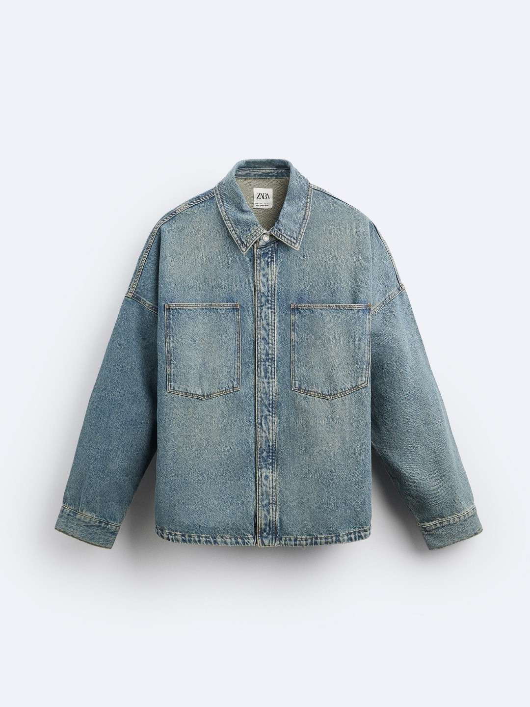 Buy ZARA Men Blue Jackets - Jackets for Men 31158092 | Myntra