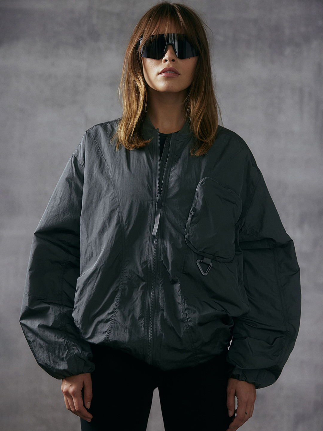 Buy H&M Sports Bomber Jacket In Thermo Move - Jackets for Women ...