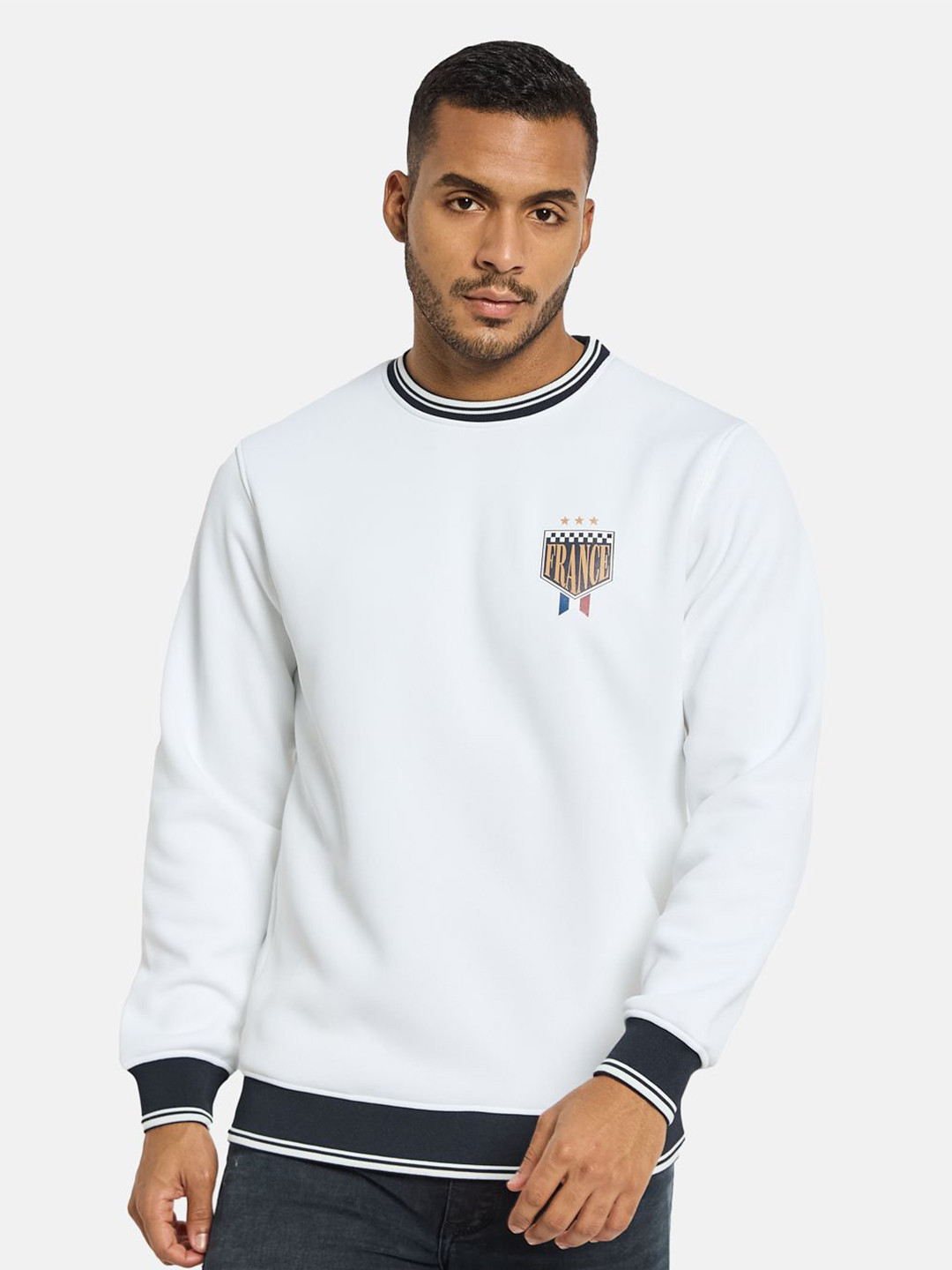 Buy Octave Men Typography Printed Pullover Sweatshirt - Sweatshirts for ...