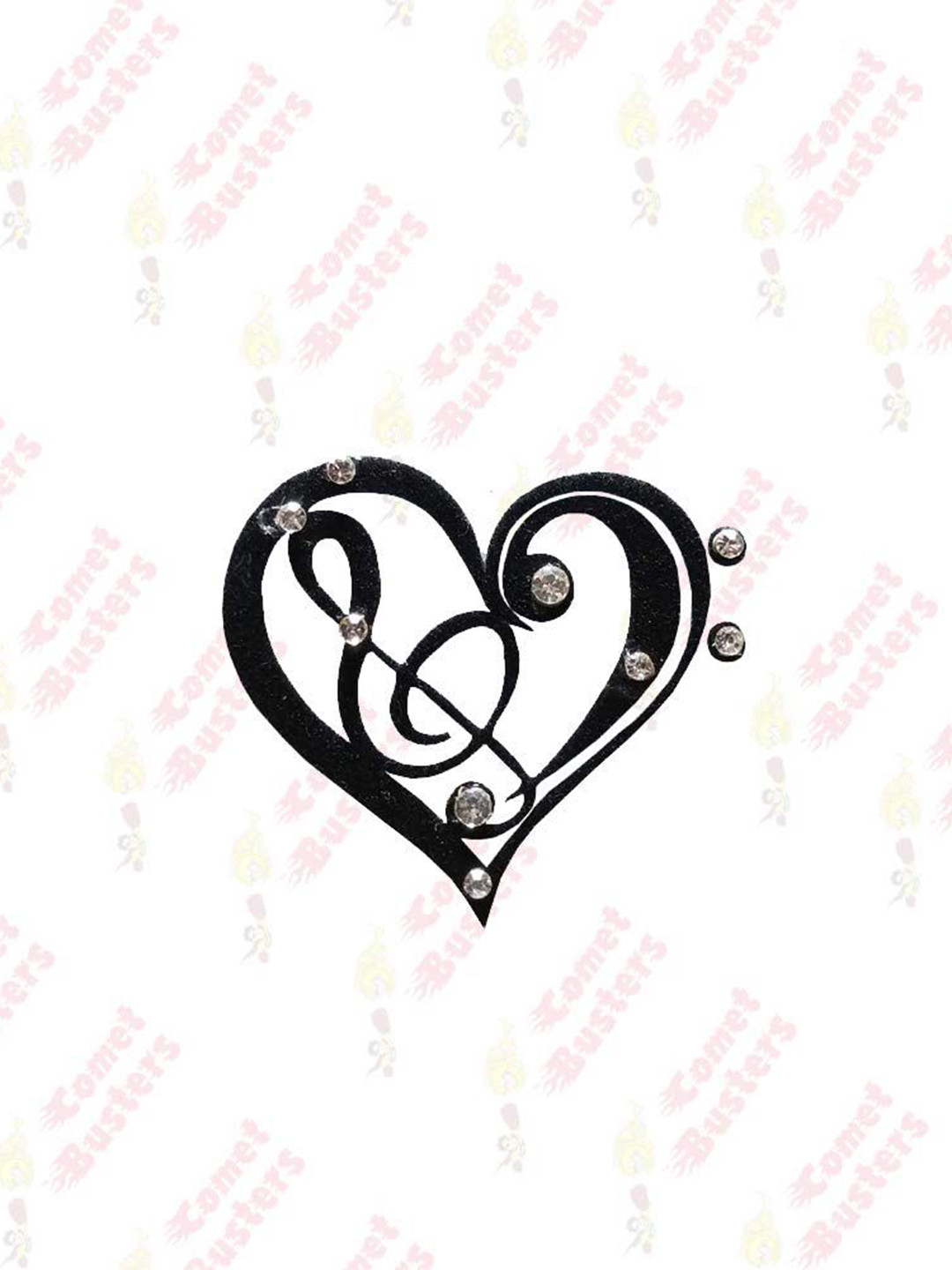 Buy Comet Busters Temporary Body Jewel Studded Tattoo - Bindi for Women ...