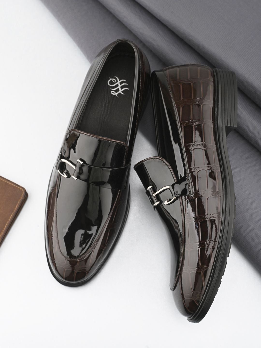 Buy House Of Pataudi Men Formal Slip On Loafers - Formal Shoes for Men ...