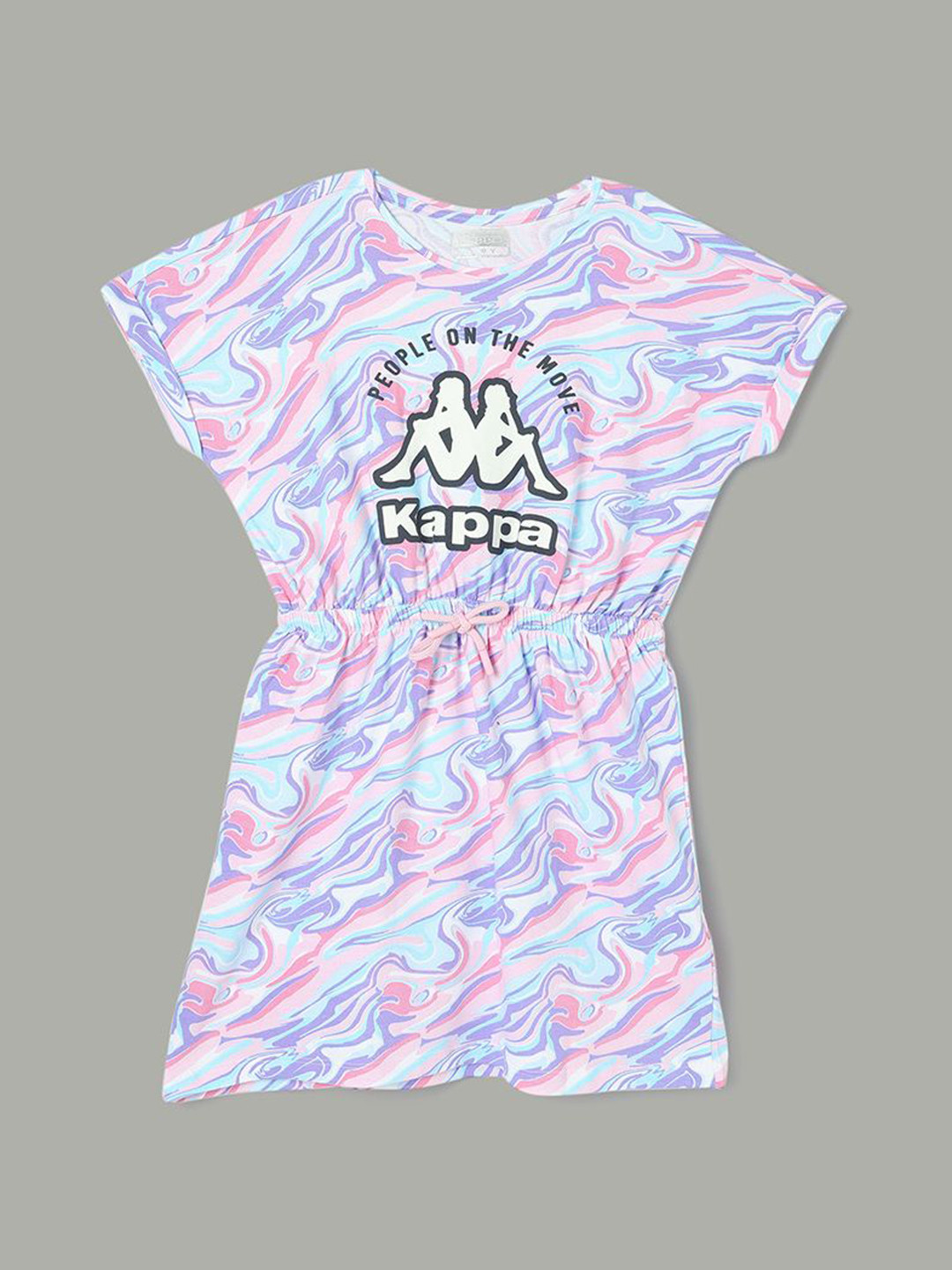 Buy Kappa Girls Printed Cotton A Line Dress - Dresses for Girls ...