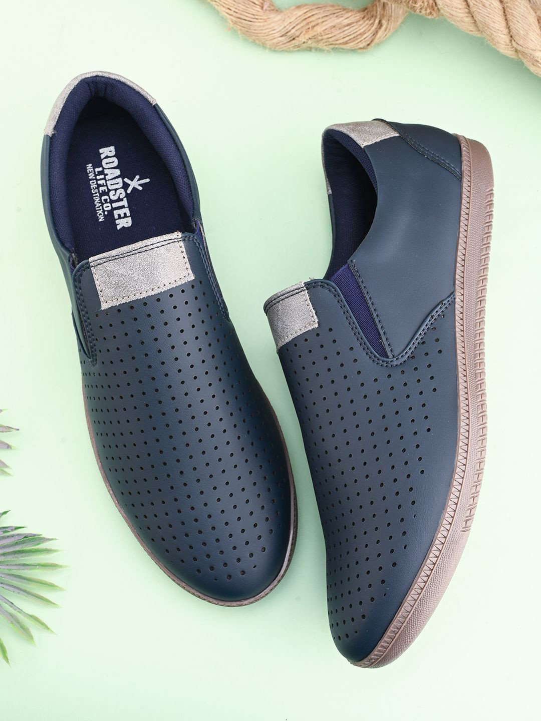 Buy The Roadster Lifestyle Co Men Slip On Lightweight Sneakers - Casual ...