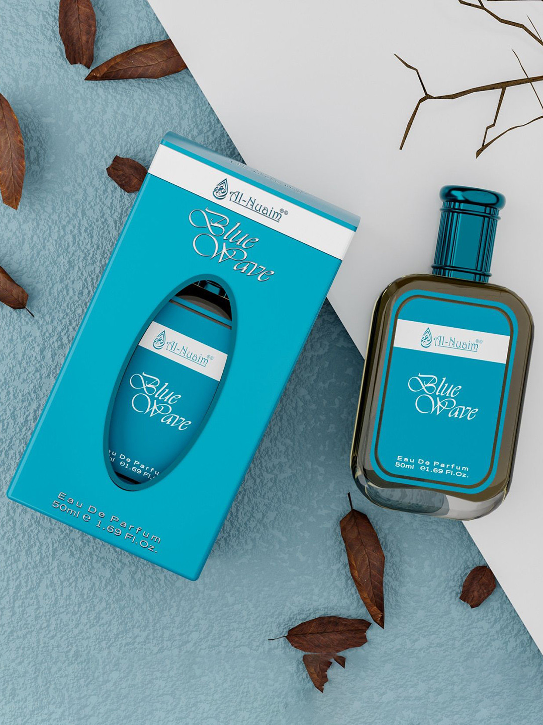 Buy Al Nuaim Men Blue Wave Long Lasting Eau De Parfum 50ml - Perfume ...