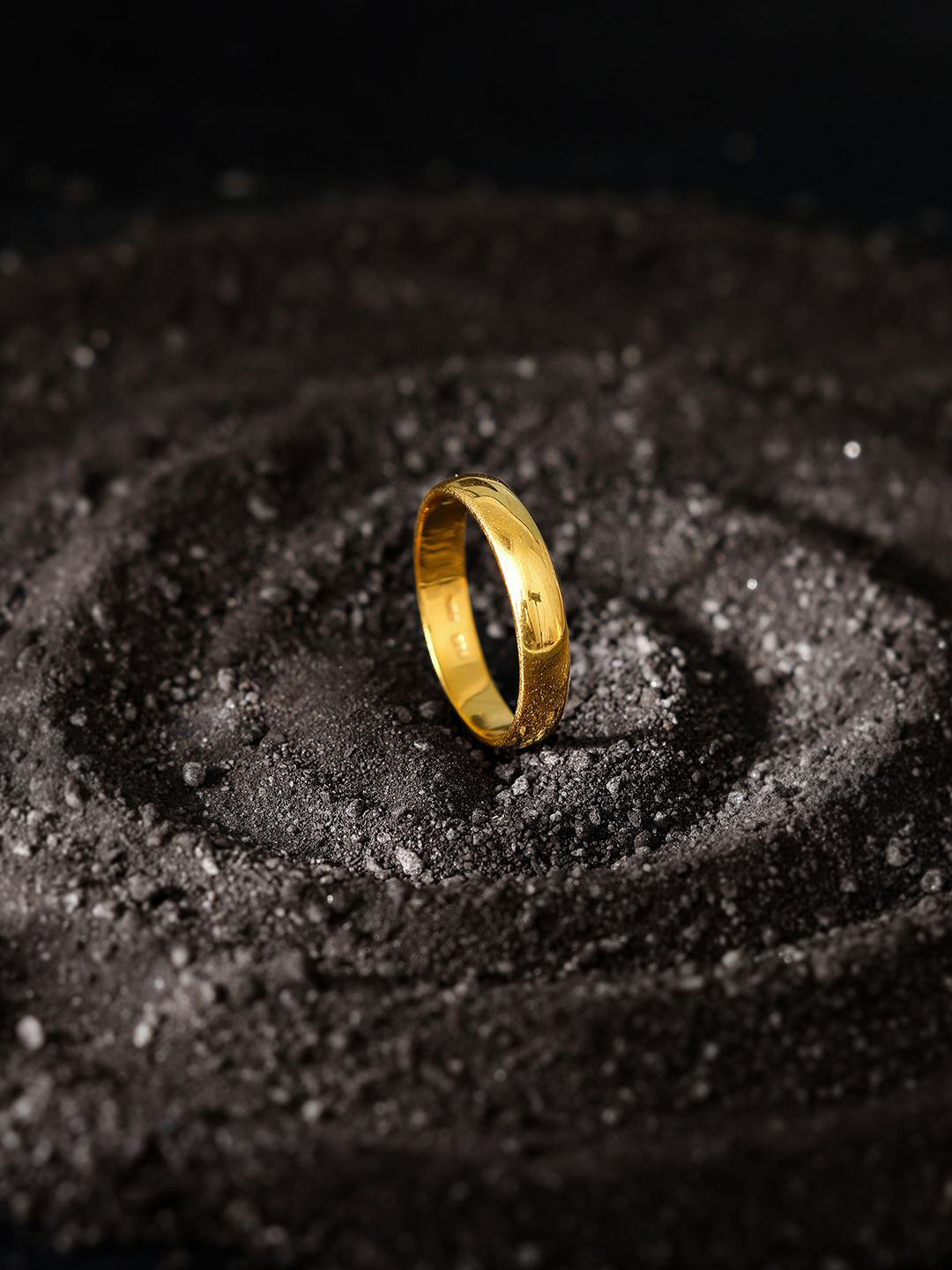 Buy GIVA Men 925 Silver Gold Plated Ring - Ring for Men 31302126 | Myntra